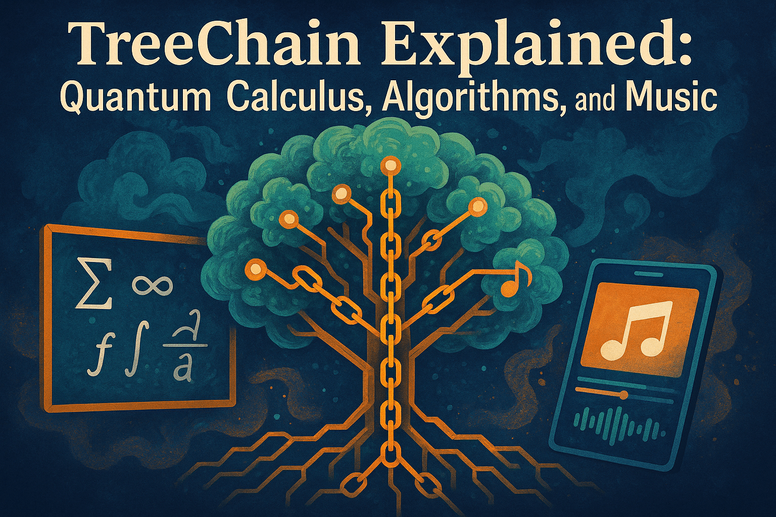 TreeCain Explained: Quantum Calculus, Algorithms, and Music - Brandon Myers